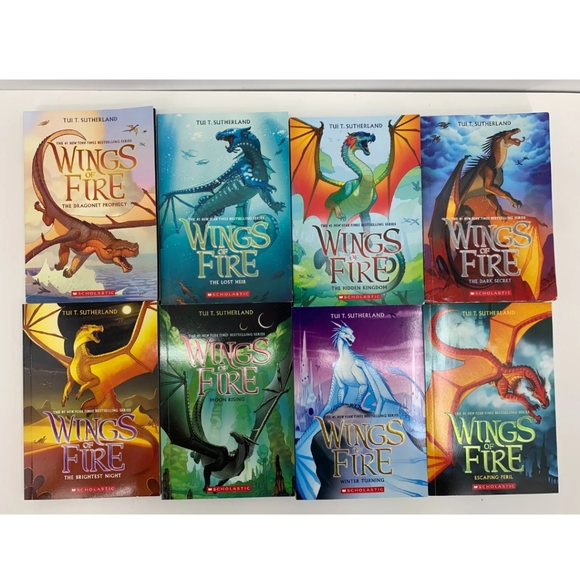 Scholastic | Other | 8pack Bundle Wings Of Fire Book Set | Poshmark